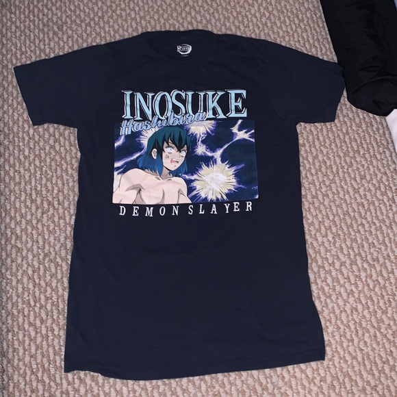 Hot Topic | Tops | Demon Slayer Inosuke Hashibira Tshirt | Poshmark
